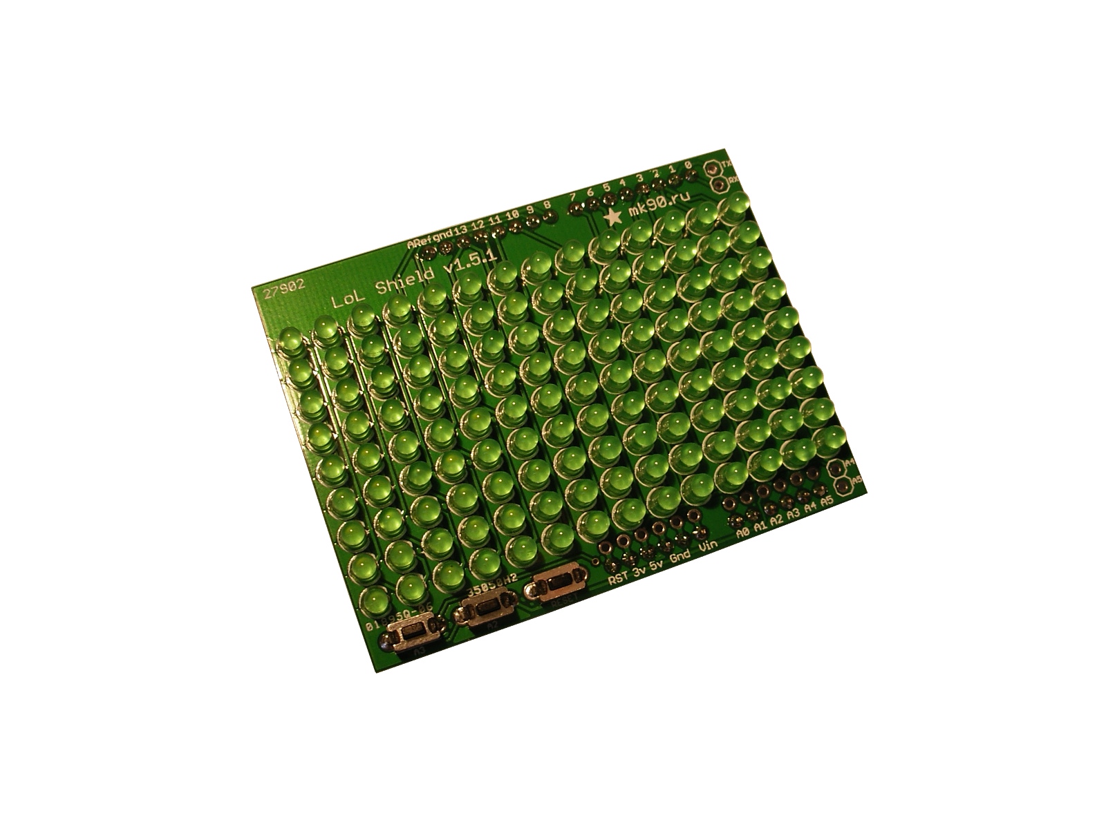 Arduino, MK-90 и другие: Новый LoL-shield