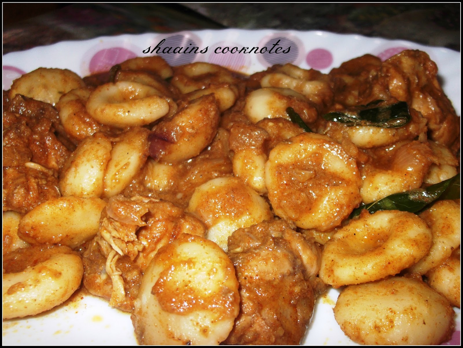 Shaain's Cooknotes: Kozhi Pidi / Kunji Pathal(Pathiri) / Ana Pathal ...