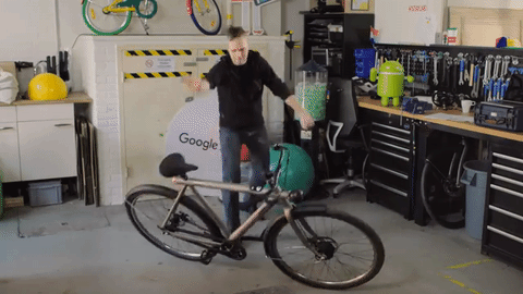 The making of Google viral video: Introducing the self-driving bicycle ...