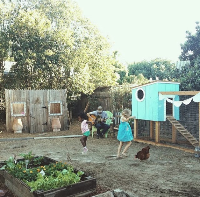 A Bit Messy: Backyard Garden