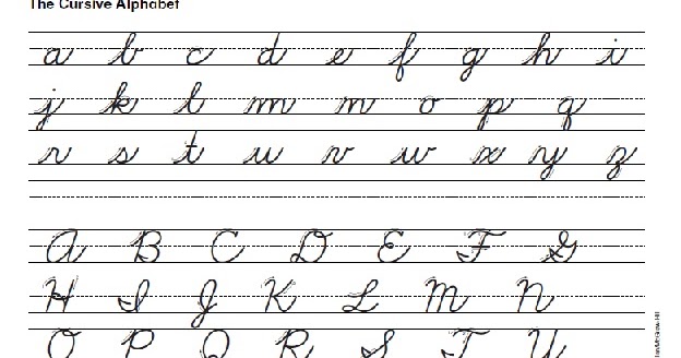 Homeschool Parent: Free Cursive Handwriting Book