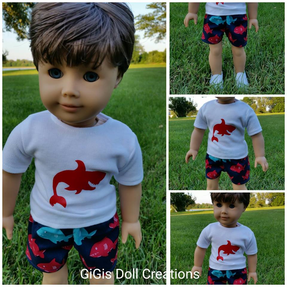 GiGi's Doll and Craft Creations: 18 inch Boy Doll Clothes American Doll ...