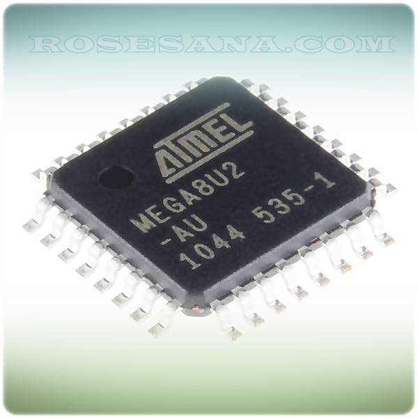 2R Hardware & Electronics: ATMEGA8U2-AU