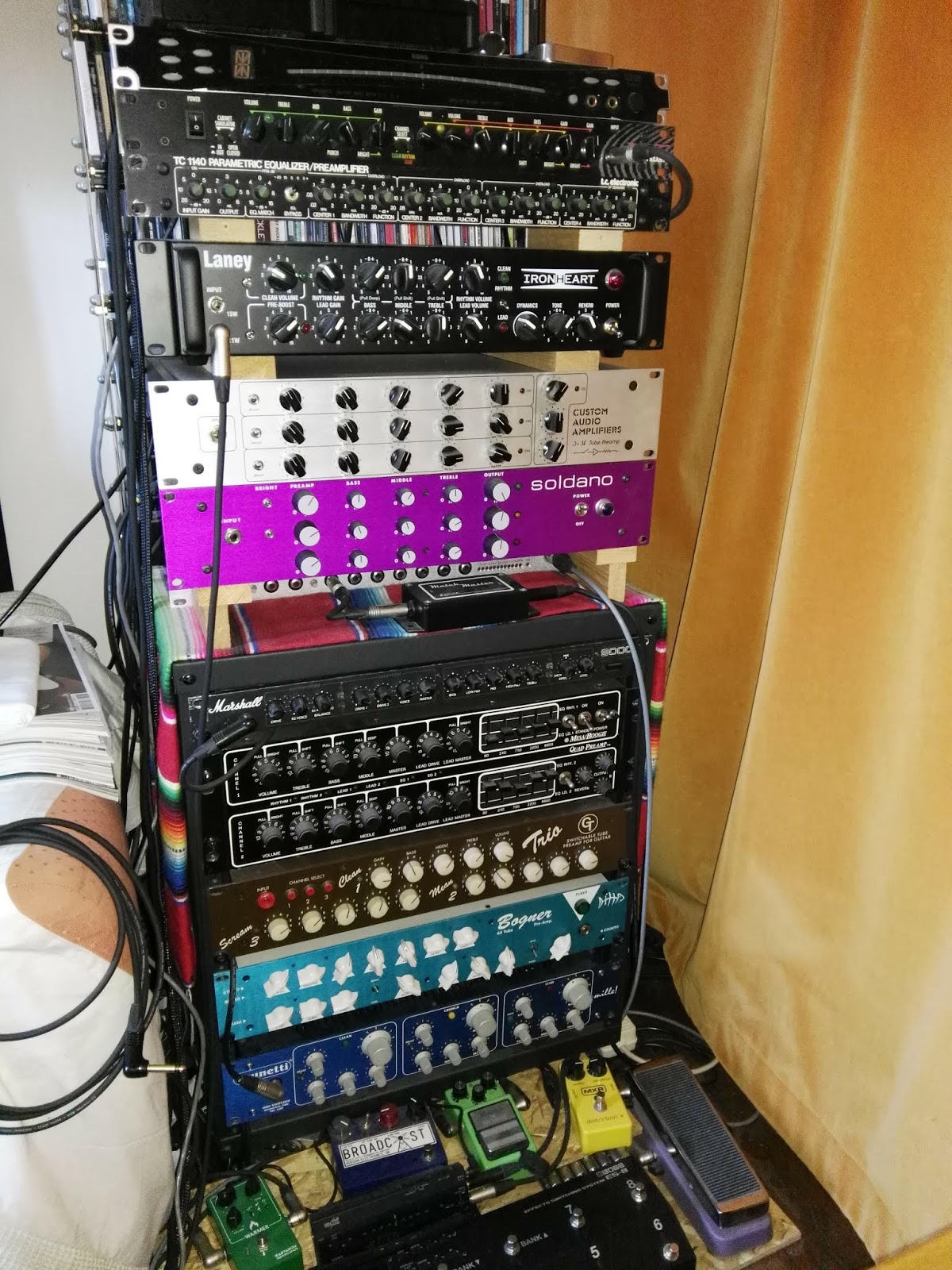 SR System Audio: Guitare rack 05.2019