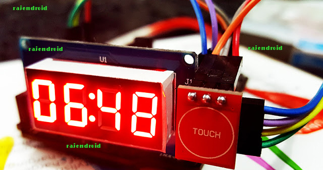 Judul posDigital Clock with Display Segment TM1637 ( 4-digit Display ...