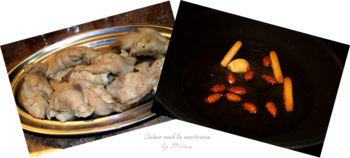 Cocina con Mina: Manitas de cerdo {iaia Carmeta}con judías blancas