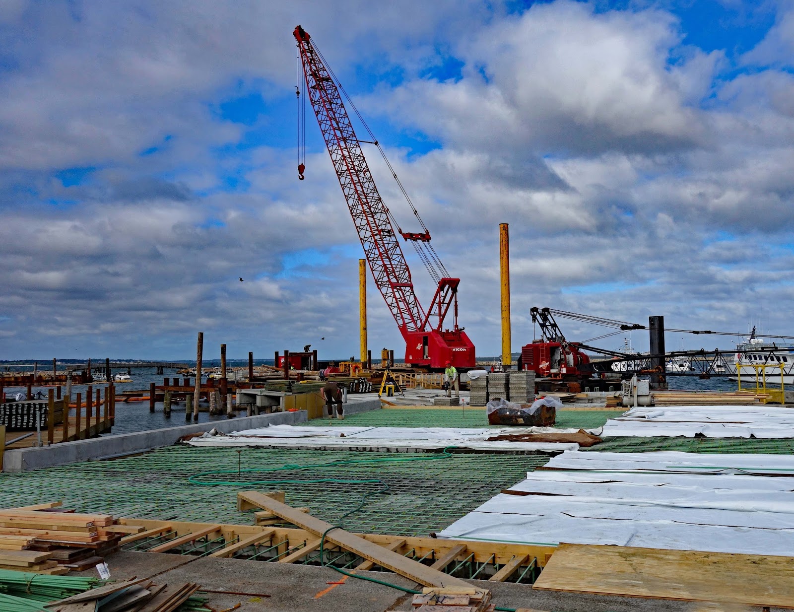 Joe's Retirement Blog: Plymouth Harbor T-wharf Project, Plymouth ...