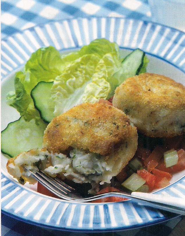 STARTERS- Begin every meal on a light note: FISH CAKES