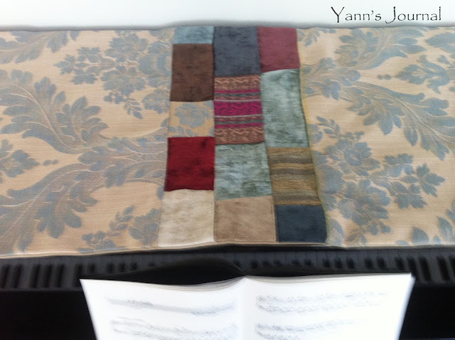 Yann's Journal: Ethnic Luxe Piano Runner