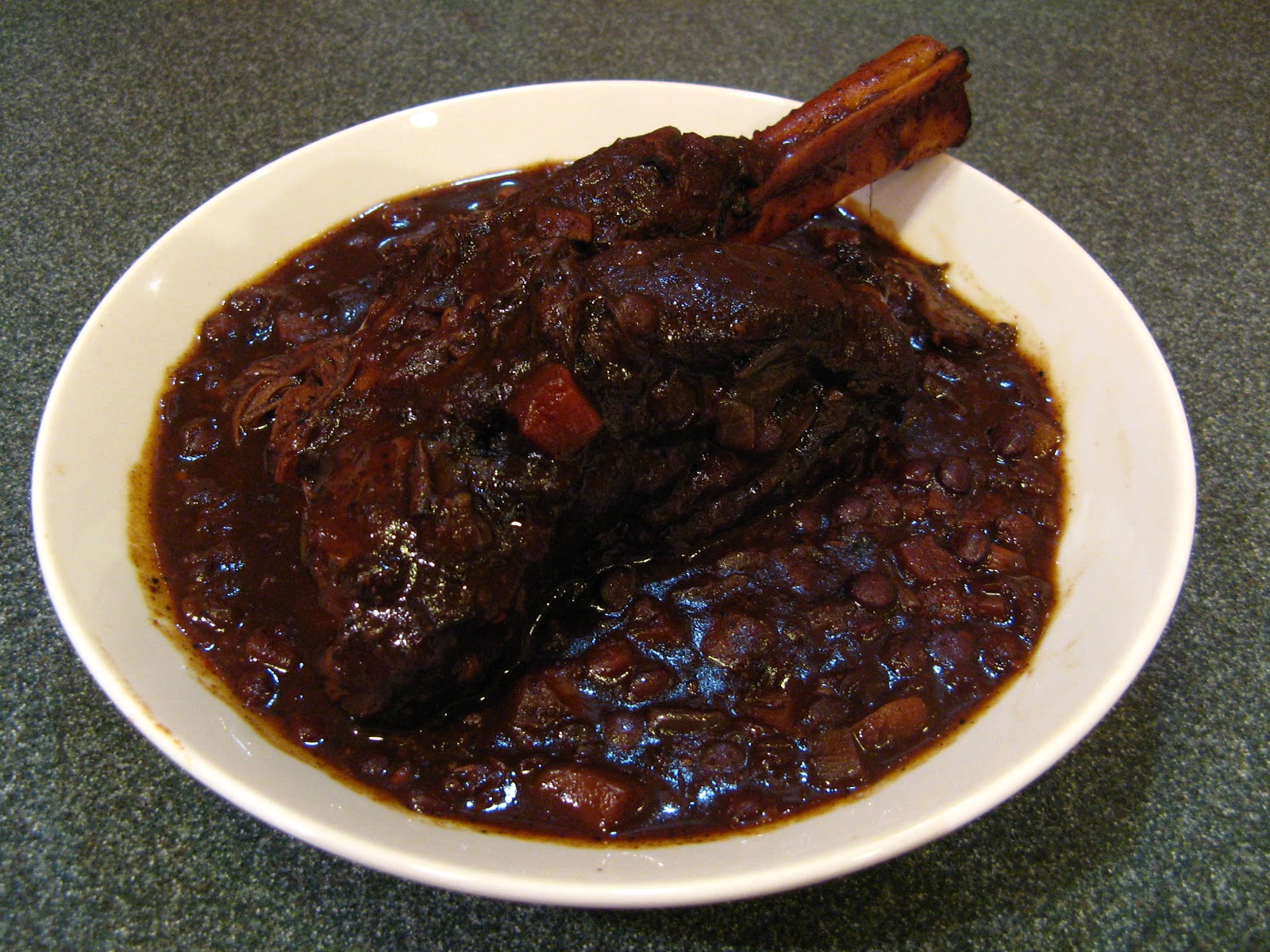 Duck Soup Easy: Lamb Shanks with Spiced Lentils