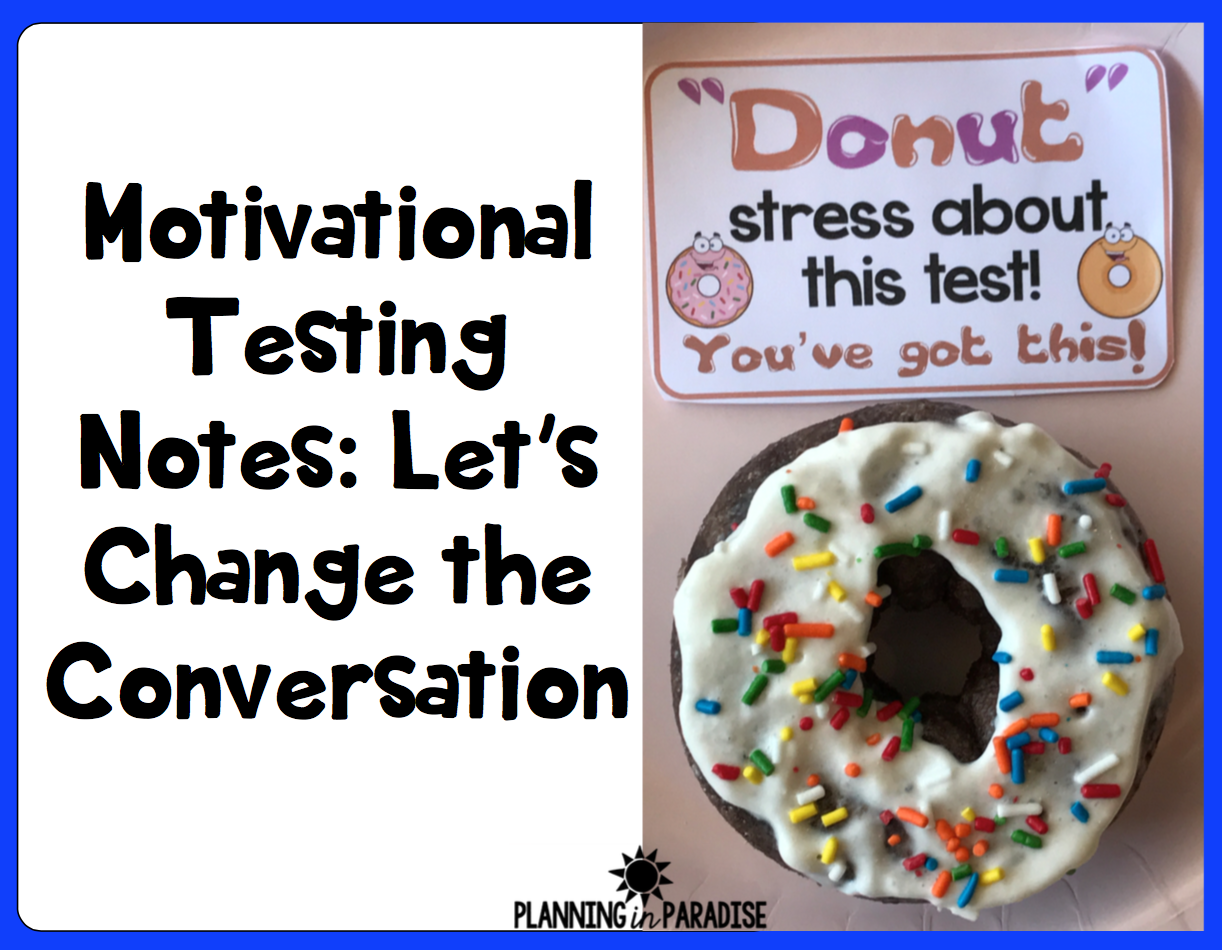 Planning In Paradise: Motivational Testing Notes: Let’s Change the ...