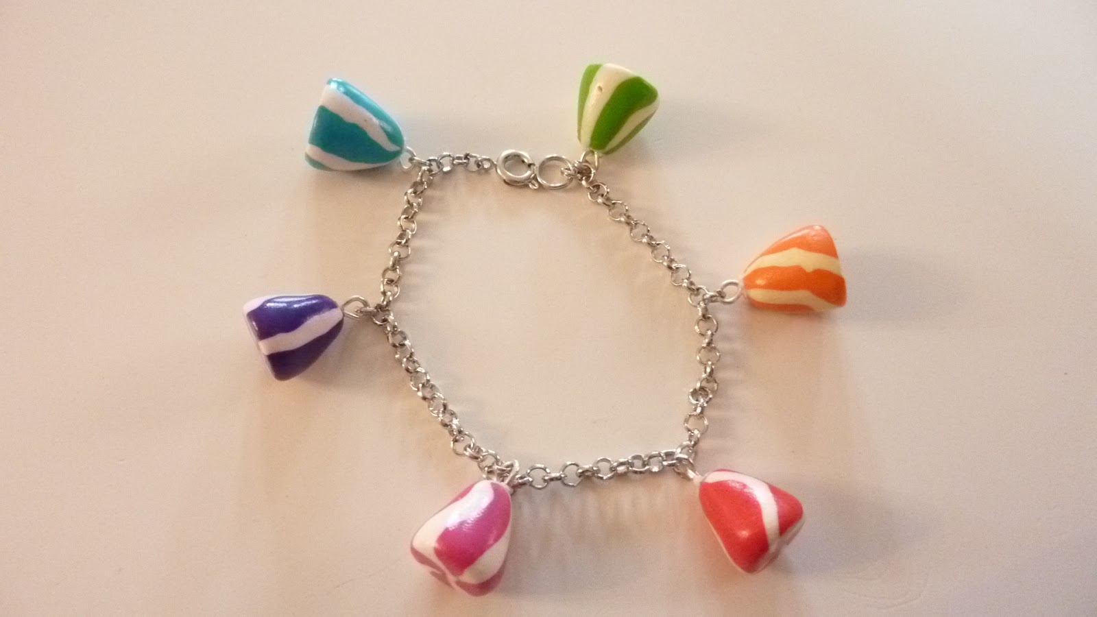 pinkuniverse: Mes bracelets fimo