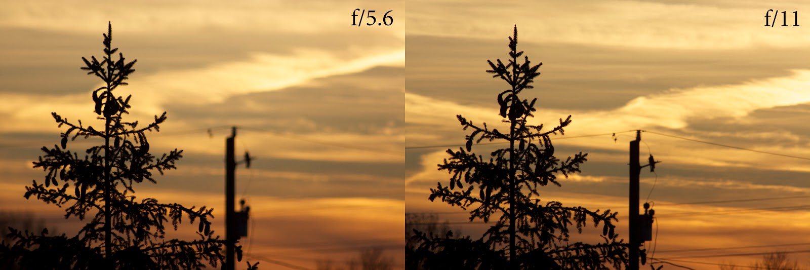 Sunset Photos Experimenting with Depth of Field [Stellar Neophyte ...