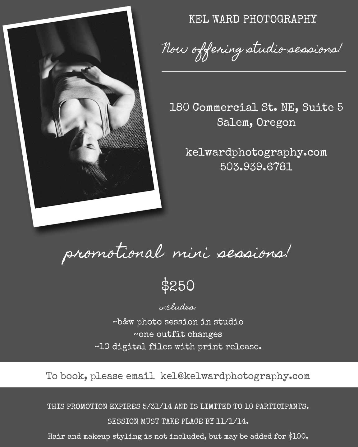 Kel Ward Photography | Boudoir | Salem, Oregon: Salem Boudoir Photographer | promotional mini ...