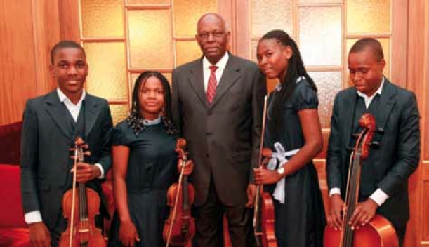 world travel information: Angolan Youth Making Beautiful Music