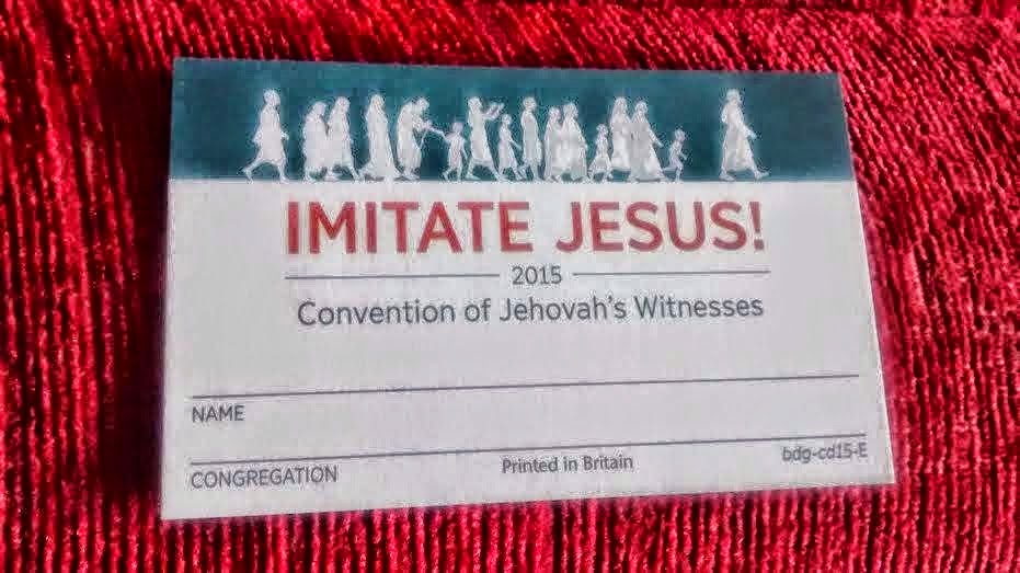 2015 Regional Convention of Jehovah's Witnesses Lapel Card Badge | RMO ...