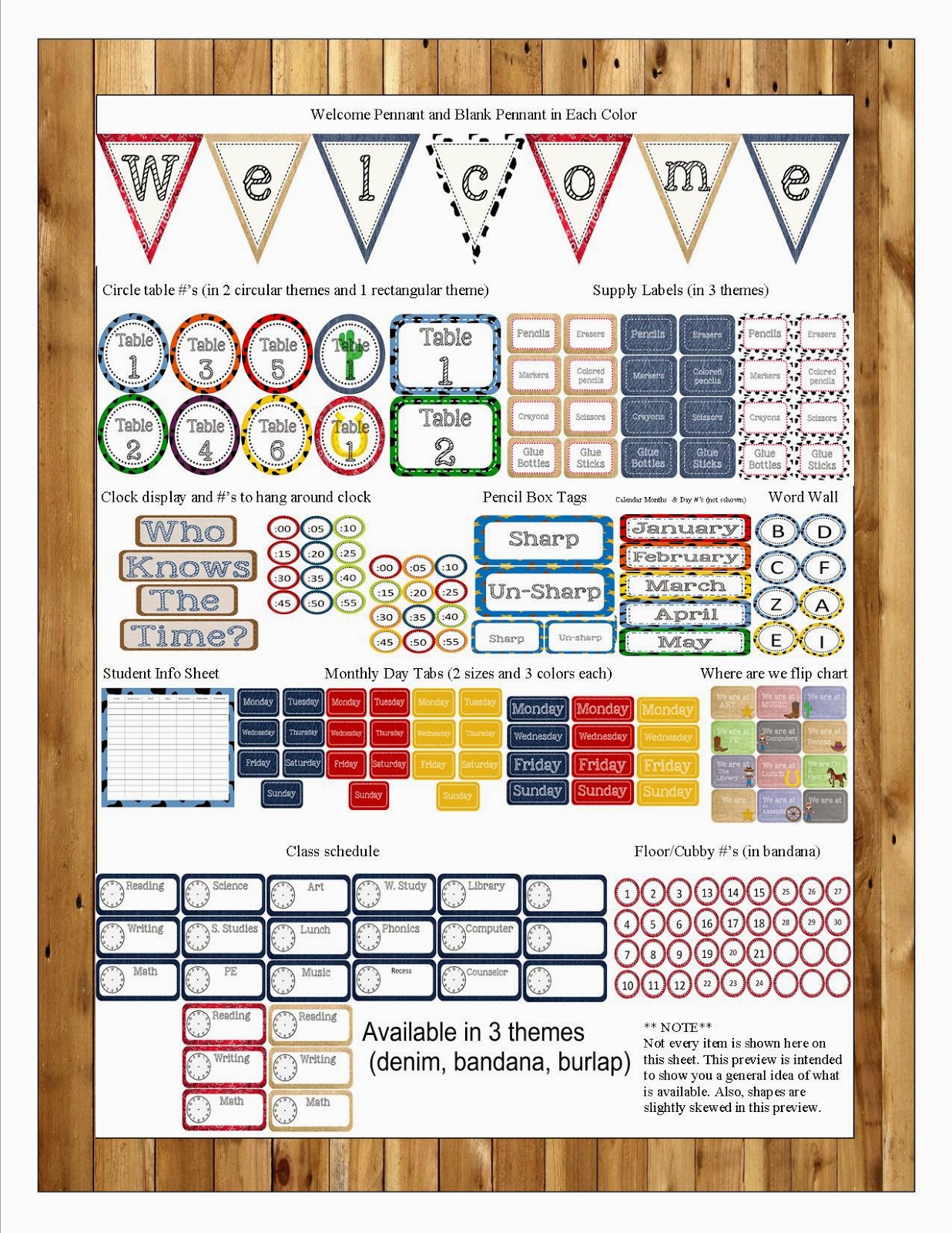 Sunrise and Shine: Western/Cowboy Themed Classroom Setup