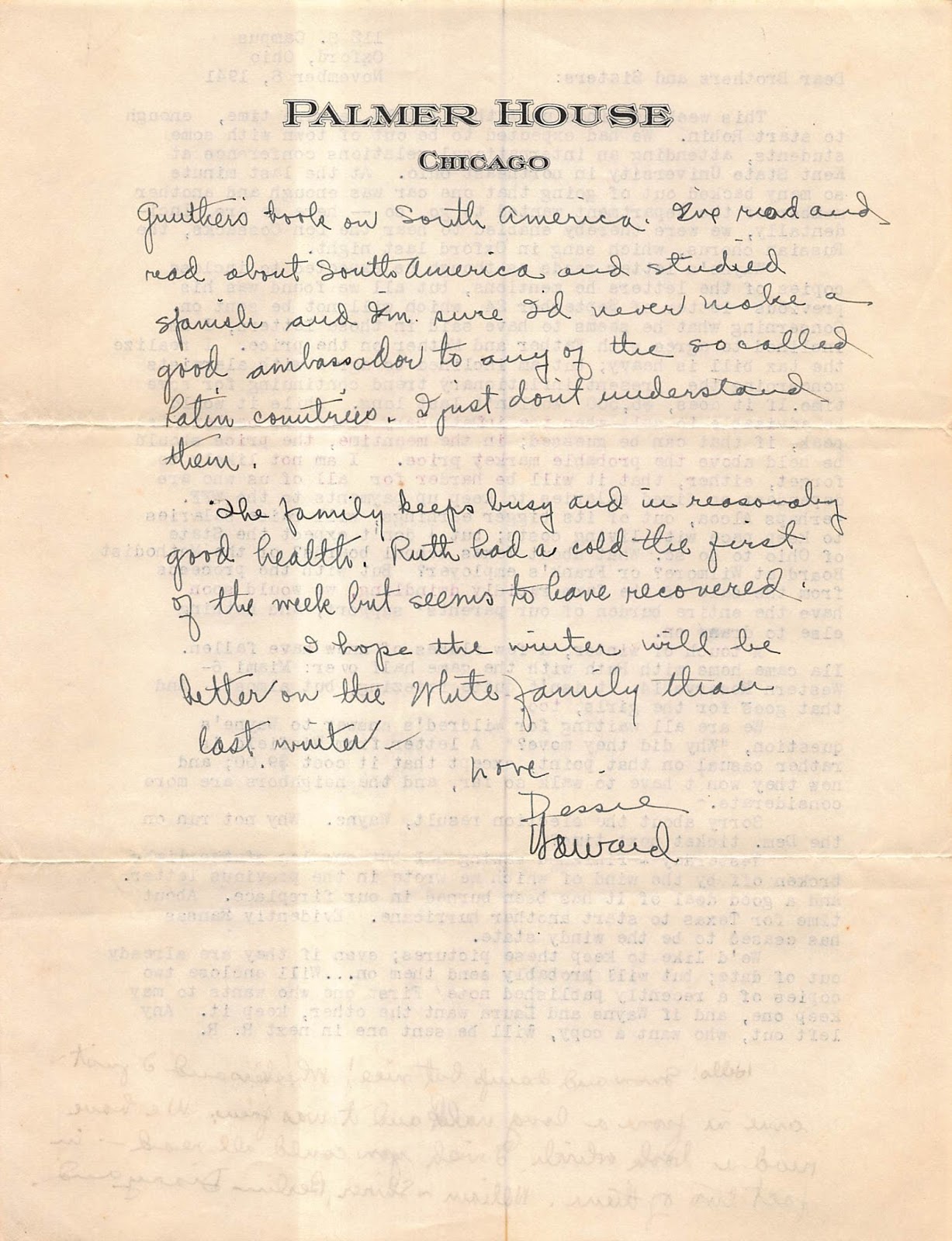 Letters from the Past: Letters from 1941