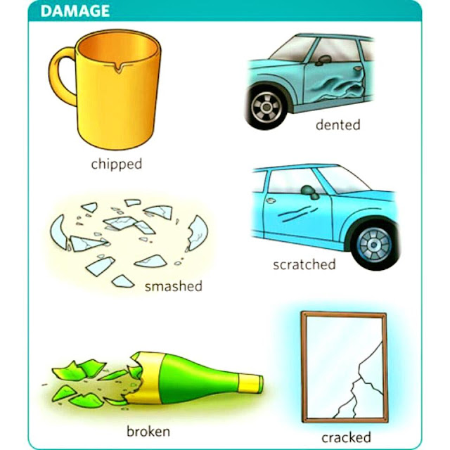 English In Jerez: Language Snippets - Damaged objects