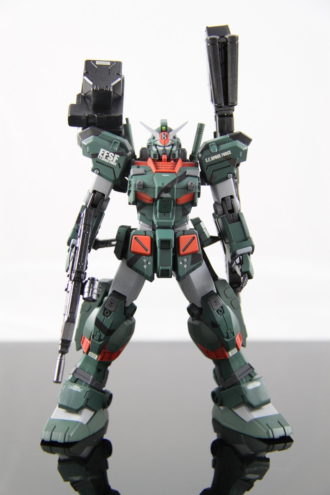 HGUC 1/144 Command Gundam custom build by BIGFLY