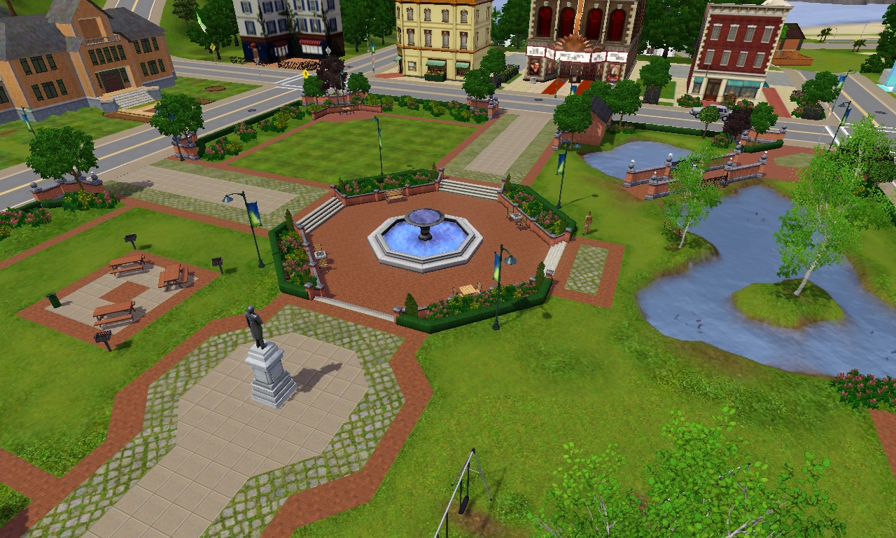 the Sims 3 : Park miejski