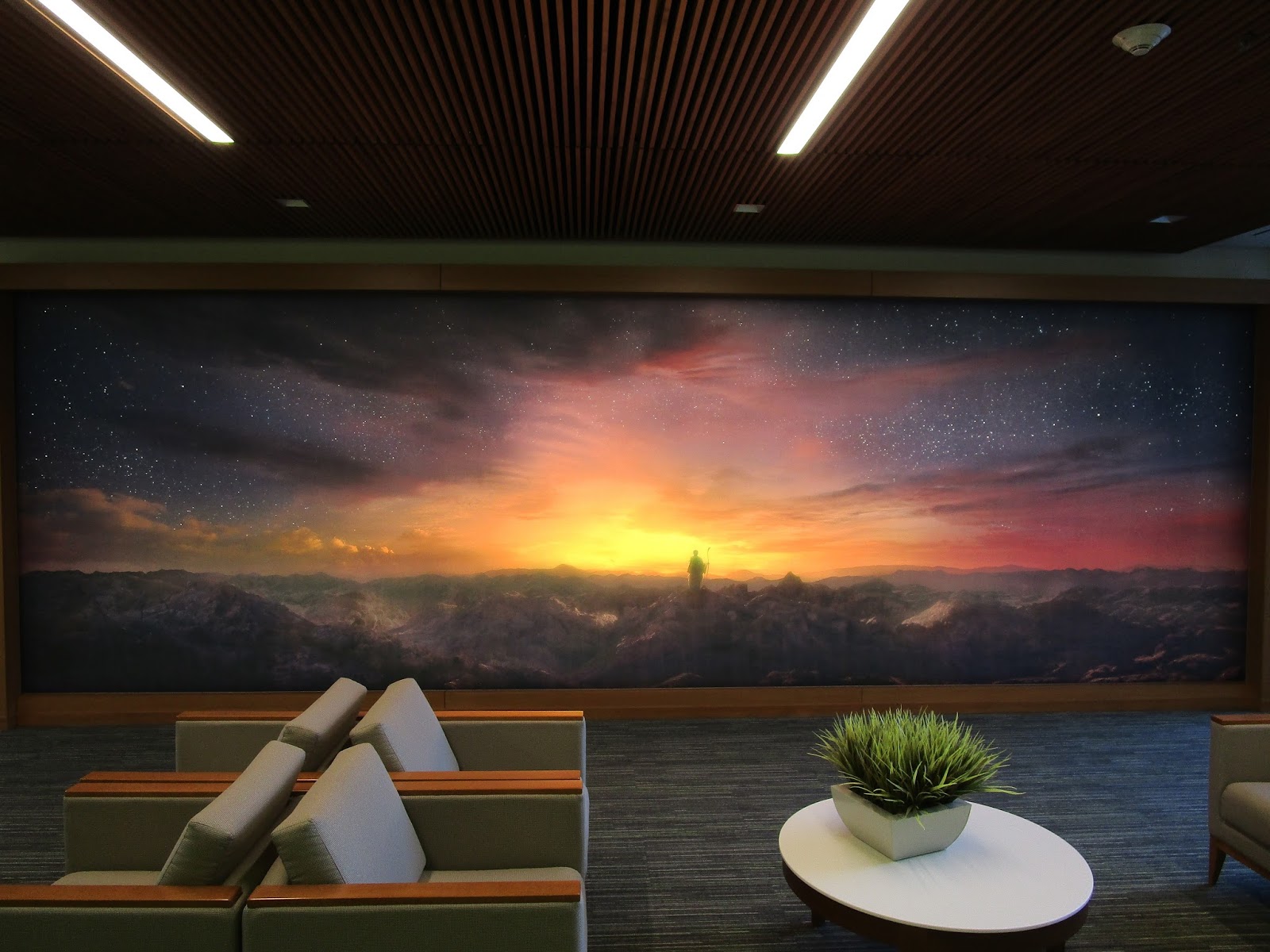 Elder Morley Haley Santa Fe Argentina Mission: Murals in the MTC