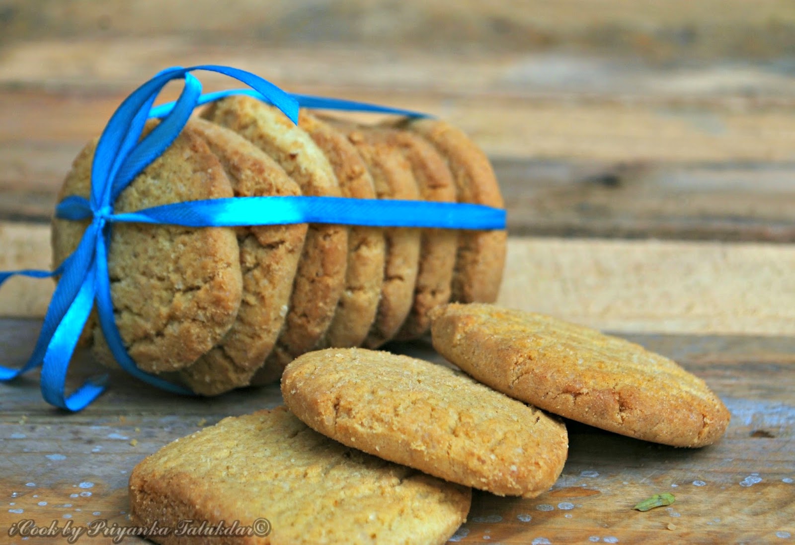iCook: Whole wheat & semolina cookies | Healthy | Eggless