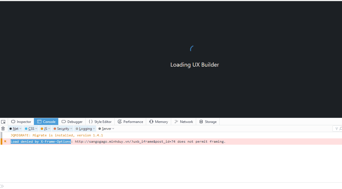 Sửa Lỗi “Loading UX Builder Load” … sửa trang Flatsome lỗi màu đen ...