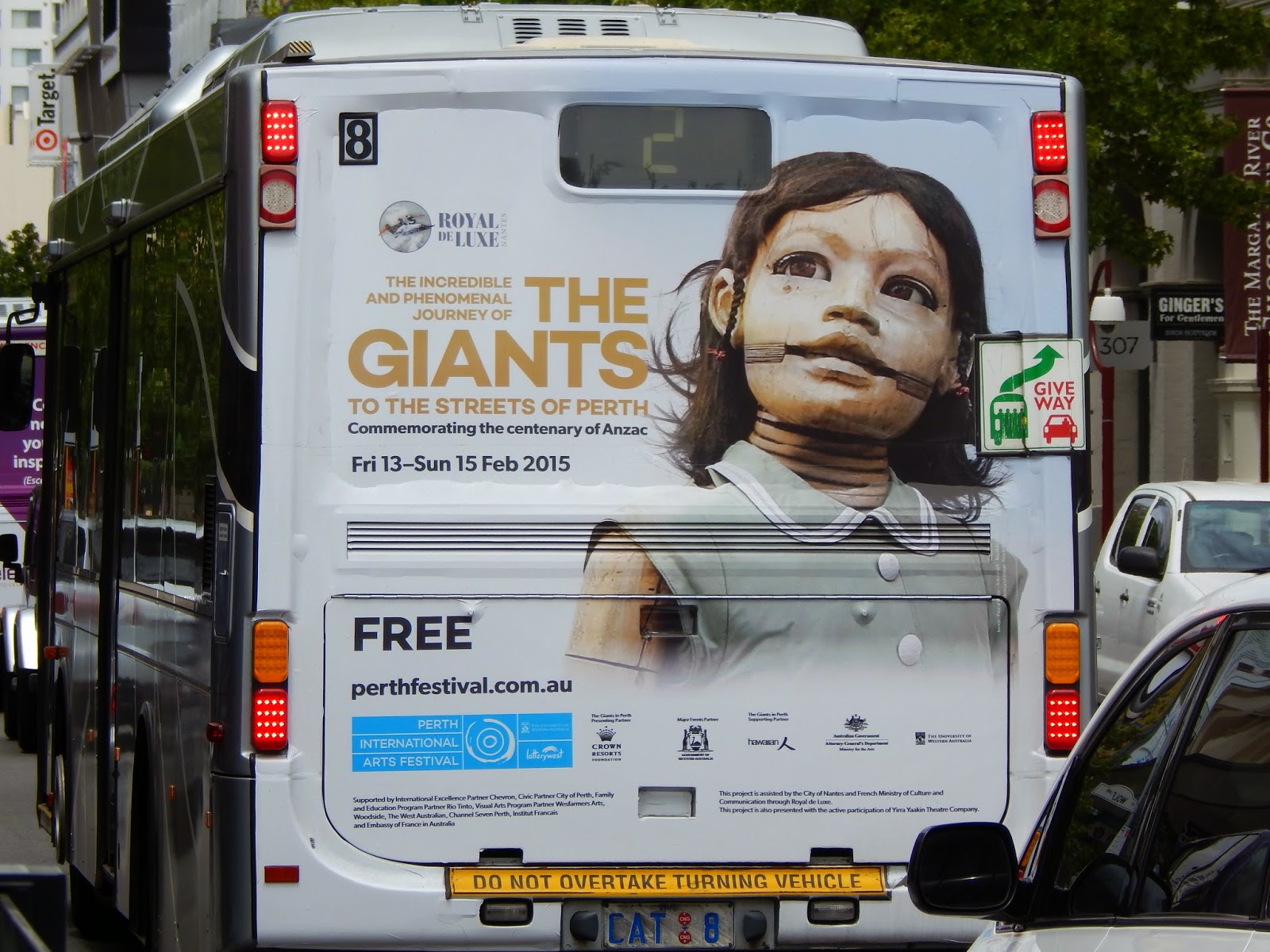 Giants visit Perth.