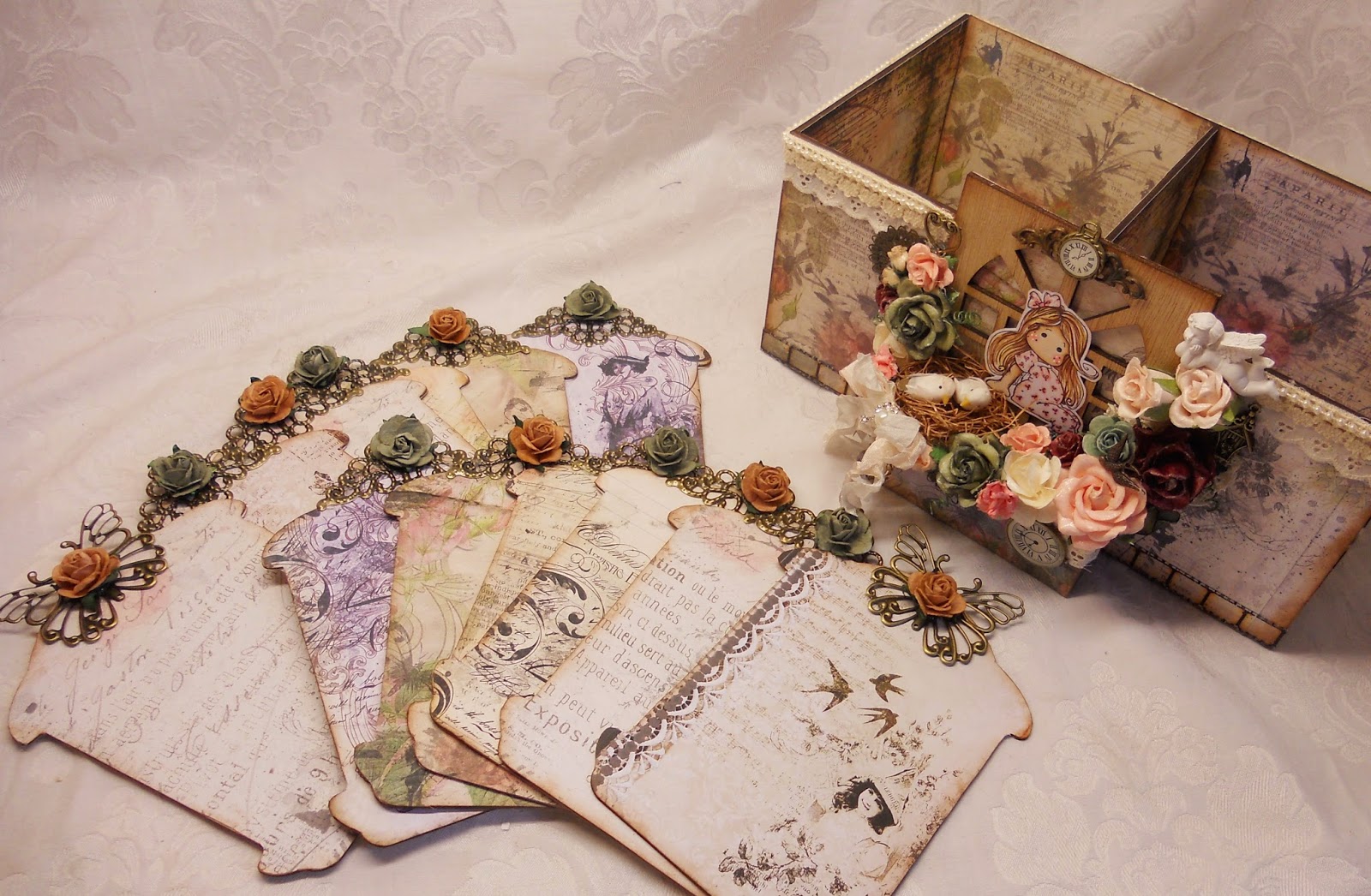 ScrapbookFashionista Designs by Rina: My Altered Items for My YT Friend ...