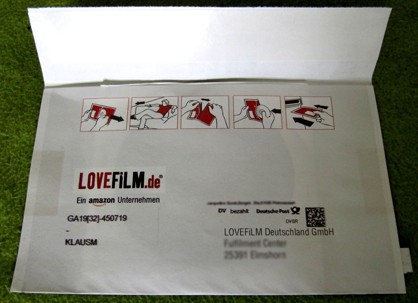 Hybrid Library: [Produkttest] Lovefilm