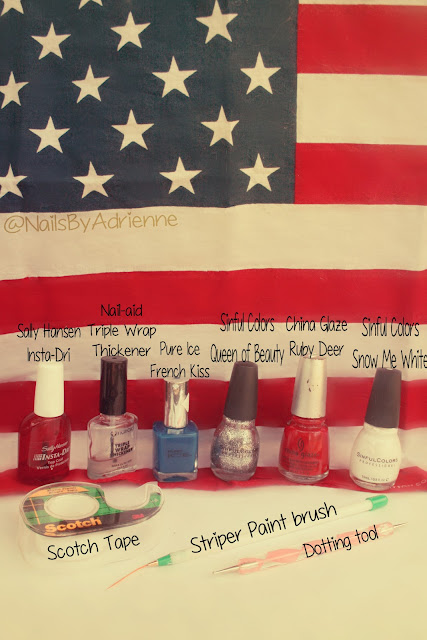 Nails By Adrienne : Video Tutorial: Get ready for Independence day with ...