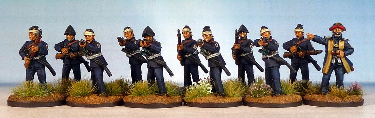 Bac Ninh Miniatures: Aizu troops