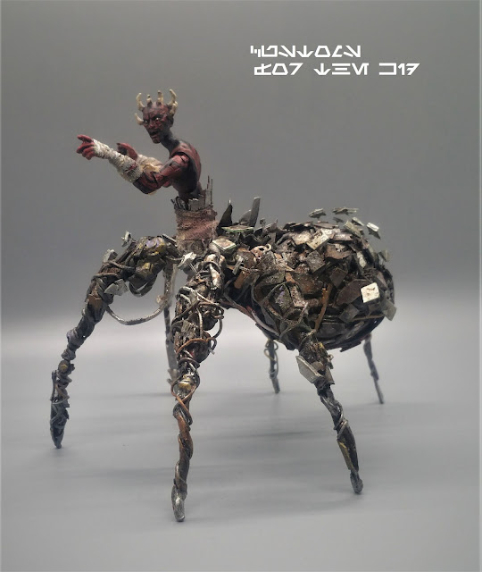 Customs for the Kid: "SPIDER MAUL" created by Darth Daddy