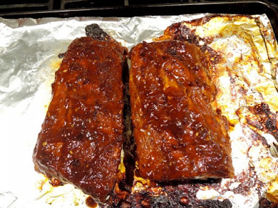 The Briny Lemon: Oven-Baked Baby-Back Ribs with Chipotle-Maple Barbecue ...