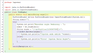 Validasi Inputan Angka Pada Java - Sugrahaku