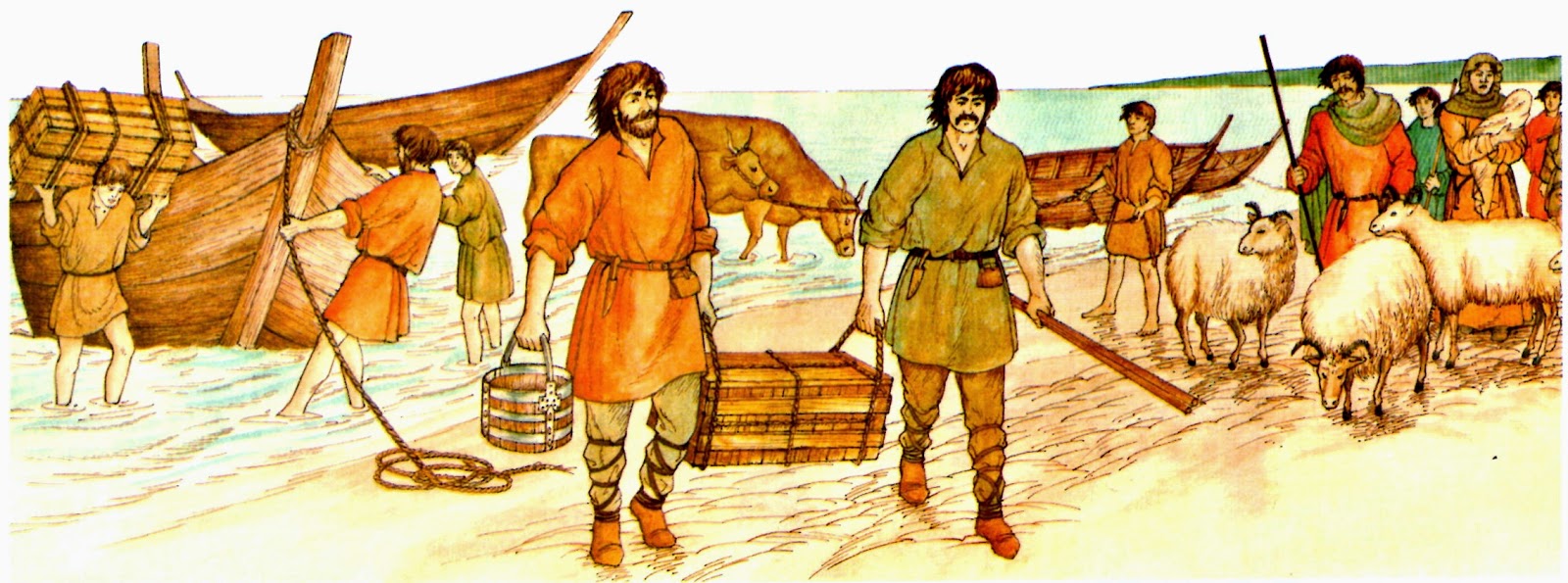 La Gran Bretaña Anglosajona 600 - 1066