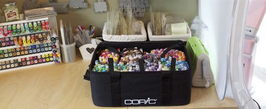 card creme: Creative Chat Copic Storage