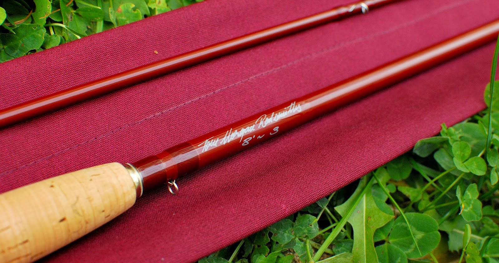 Handcrafted graphite and fiberglass fly rods: Morgan 8' #3