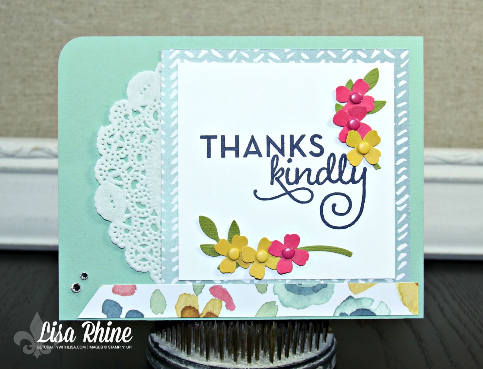 Get Crafty with Lisa: Thanks Kindly