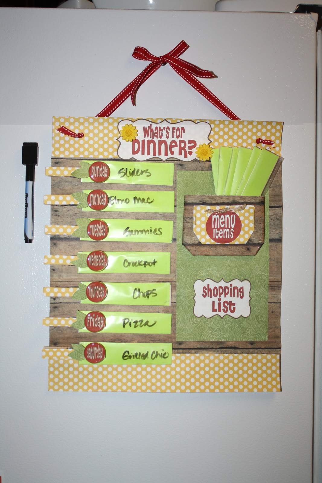 Crafty Momma: Menu Tags
