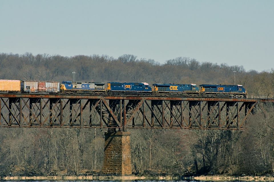 Industrial History: 1909 CSX/B&O Bridge over Susquehanna River at ...