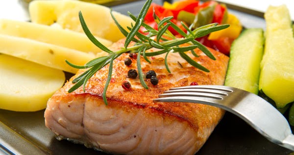 Receita de peixe grelhado - Tema Isabella