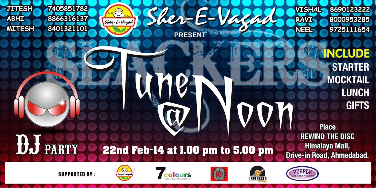 The SLACKERS: Tunes At Noon - D.J Party