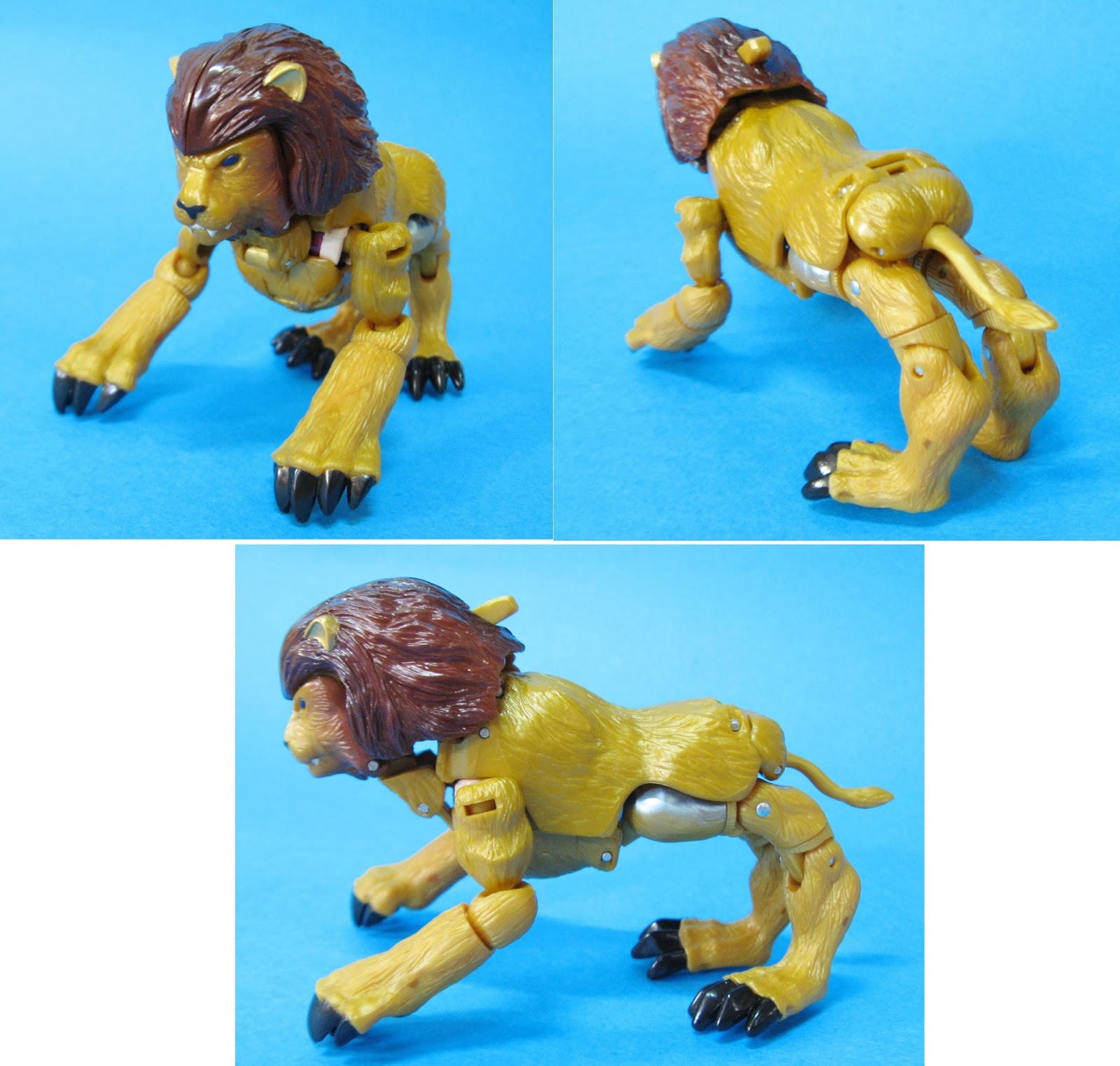 ANIMORPHS Transformers : RACHEL/LION變獸戰士 :麗絲/獅子