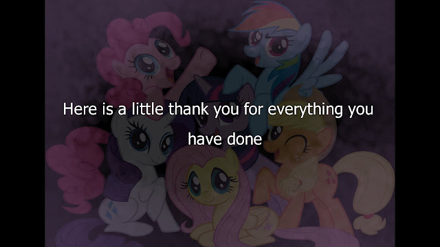 Equestria Daily - MLP Stuff!: My Little Pony Thank You Compilation ...