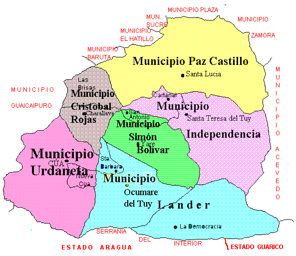 Valles del Tuy Visión Geográfica