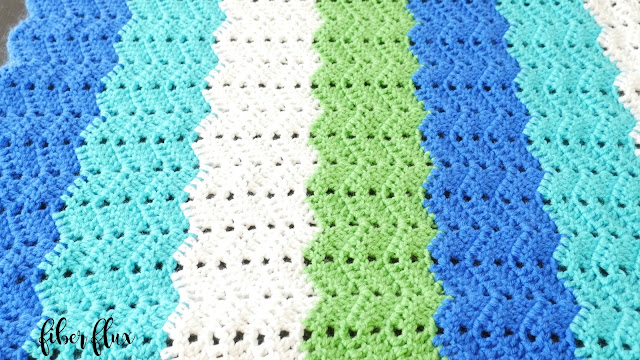 Fiber Flux: Sail Away Blanket, Crochet CAL Pattern Recap!