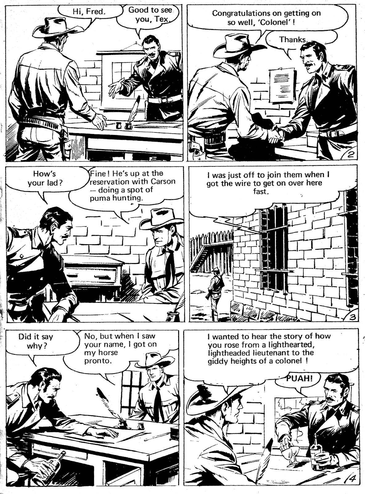 Comics: The First Tex Willer Issue in English