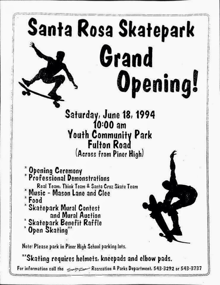 the chalker chronicles: THE SANTA ROSA SKATEPARK TURNS 20.